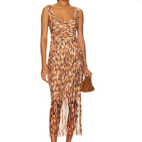 Jonathan Simkhai | Dresses | Simkhai Adalette Midi Dress | Poshmark